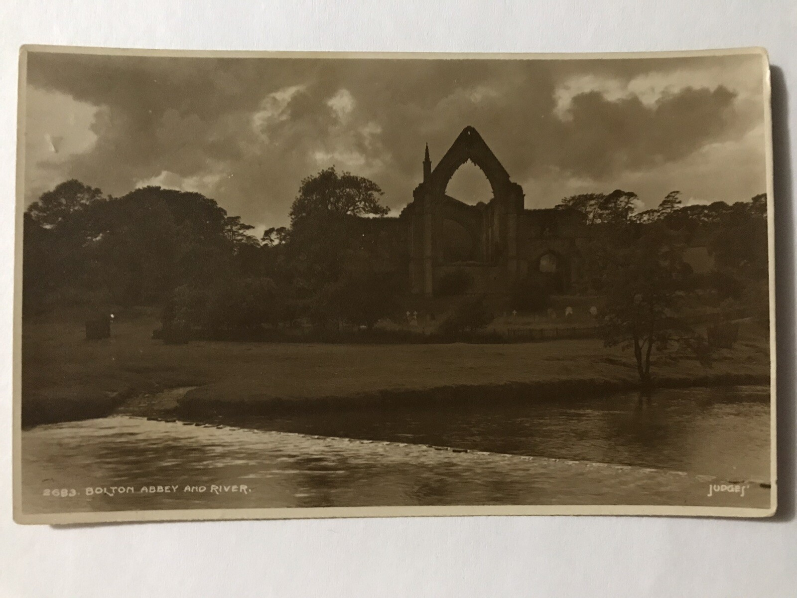 United Kingdom Bolton Abbey And River RPPC Postcard Vintage | eBay
