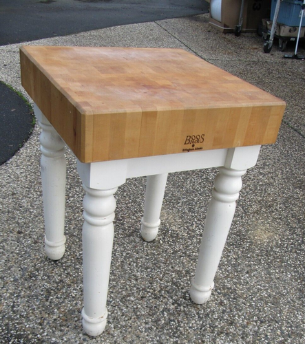 BOOS Blocks, Chopping Table Block-Farmhouse Legs | eBay