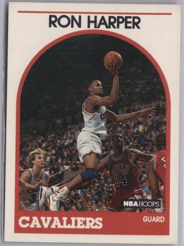 1989-90 Hoops Cleveland Cavaliers Basketball Card #205 Ron Harper | eBay