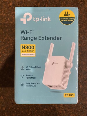 tp link wifi extender re105 | eBay