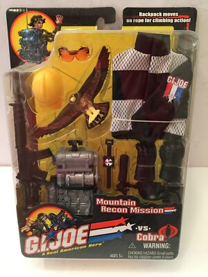 Vintage 2002 GI JOE Mountain Recon Mission - Fits 12" Action Figures | eBay