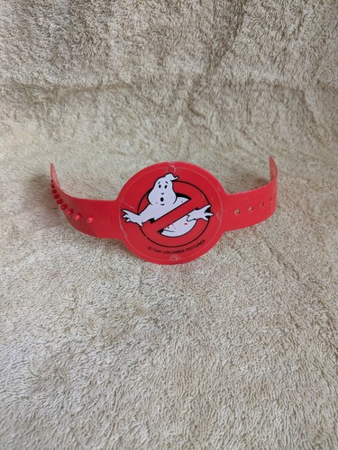Vintage 1984 Ghostbusters Columbia Pictures Proton Pack Red Arm Band ...