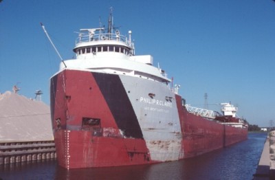 SHIP --- SS PHILIP R CLARKE (GREEN BAY) --- Original Slide GB 8 T13-14 ...