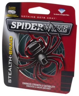 Spiderwire Stealth Braid 50 lb. 125 yards Moss Green | eBay