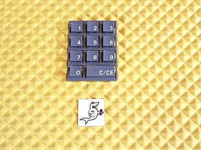 (AP) AUTOMATIC PRODUCTS 121, 122, 123, 223, 933 SNACK MACHINE KEY PAD ...