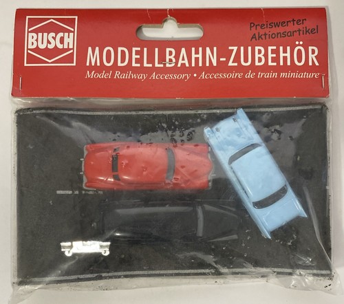 Busch HO Scale Model Building Item 3 Cars & Track Modellbanh-Zubehör | eBay