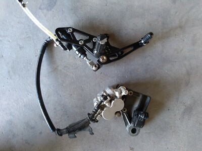 Kawasaki Ninja EX 250 Rear Brake Caliper, Master, Pedal ax | eBay