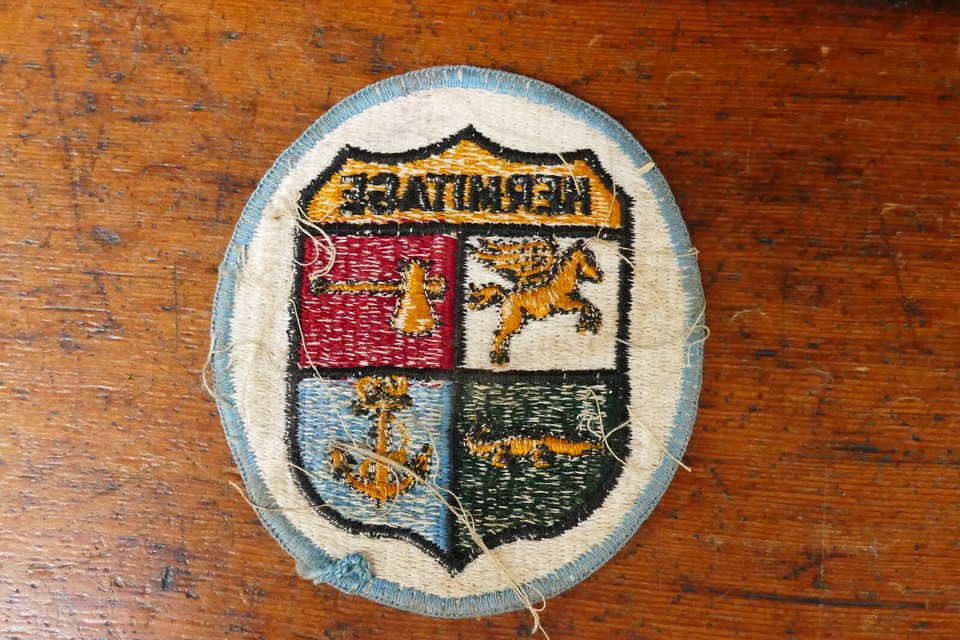 Vintage 1960s Vietnam USS Hermitage LSD 34 U S Navy Jacket Embroidered ...