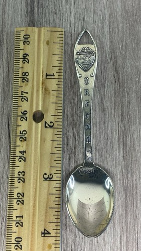 Sterling Silver Spoon Oregon Eagle Shield The Union | eBay