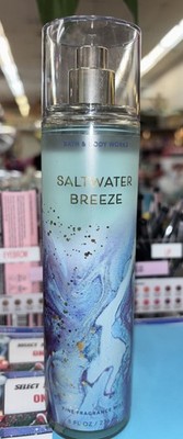 🆕 BATH & and BODY WORKS 🩵 Saltwater Breeze 🩵 VHTF 8oz Spray Mist ...