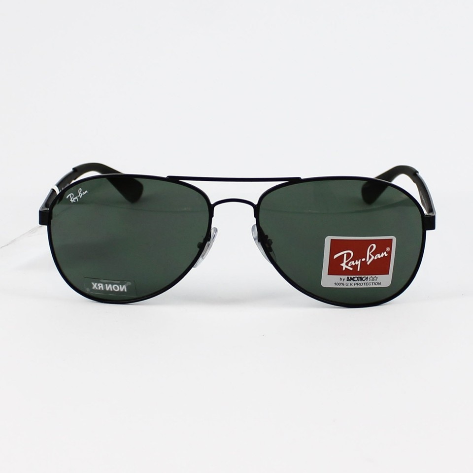 Ray-Ban Unisex Sunglasses RB3549 Aviator Wire Frame, Matte Black ...