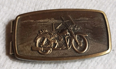 Vintage Anson Motorcycle Money Clip | eBay