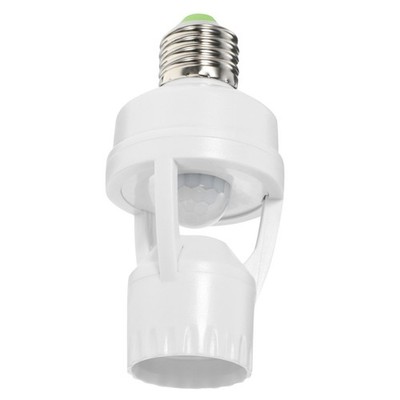 Infrared Sensor Light Holder E27 Bulb Holder Socket Light Base Infrared ...