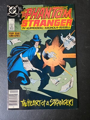 THE PHANTOM STRANGER #1. THE HEART OF A STRANGER! 1987 DC COMICS. COMIC ...