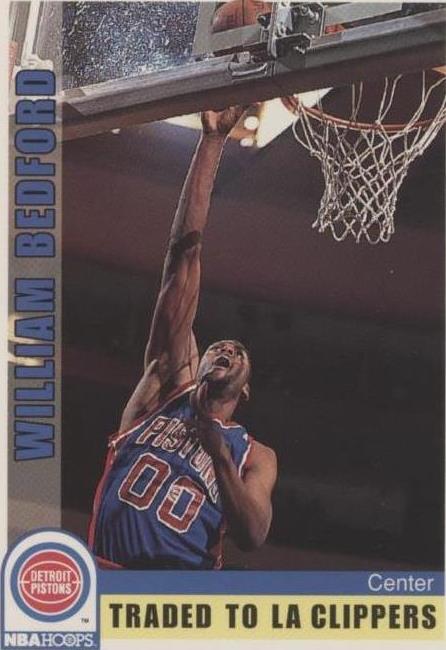 1992-93 NBA Hoops - William Bedford #63 for sale | eBay