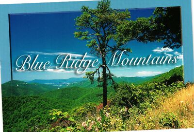Vintage Postcard 4x6- Blue Ridge Mountains, VA | eBay