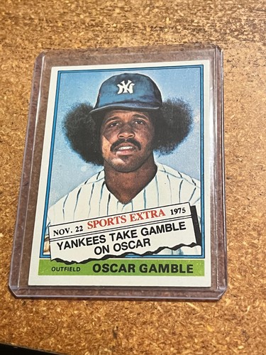 1976 Topps Baseball # 74T Traded Oscar Gamble | eBay