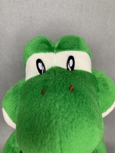RARE Yoshi Plush 9" Super Mario RPG Takara 1995 Nintendo Japan Doll Toy ...