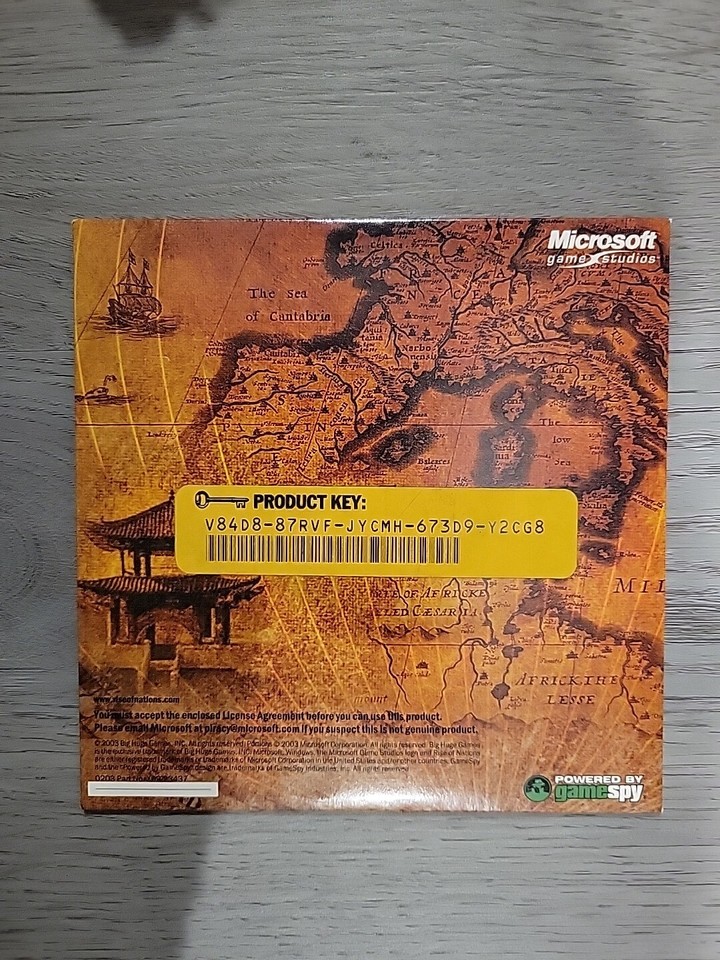 Rise of Nations PC Game (2004) Windows Strategy Game Microsoft Studios ...