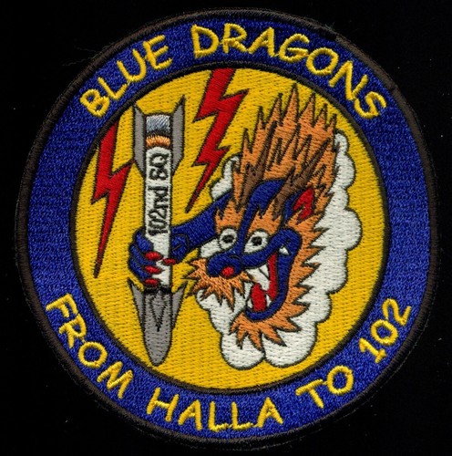 ROKAF 102nd Fighter Squadron Blue Dragons Halla Patch K-2 | eBay