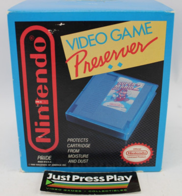 Official Nintendo NES Clear Blue Clamshell Game Cases - Box of 5 | eBay