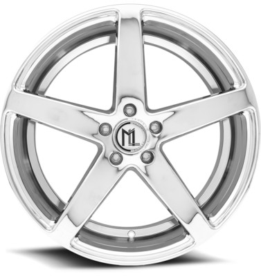 (Set-4) 22 inch 22x9 Modern Luxury ML-2 CHROME wheels rims 5x120 +35 | eBay