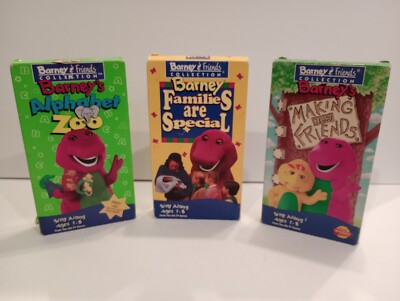 (3) Barney And Friends VHS Lot | eBay