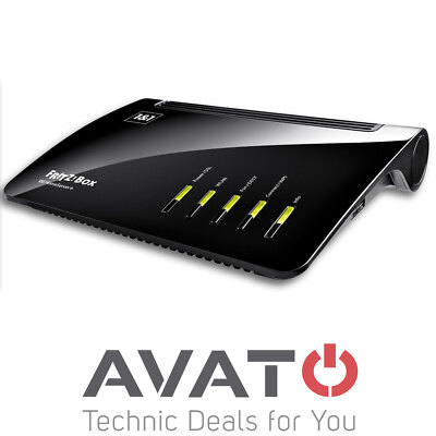 AVM FRITZBox 7590 1und1 HomeServer VDSL DSL Modem 4-Port Gigabit WLAN ...