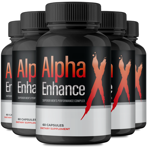 (5 Pack) Alpha Enhance Advanced Male Health Pills to Improve Stamina ...