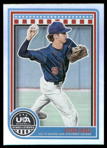 Steele Hall 2025 Panini Stars & Stripes USA Baseball #102 | eBay