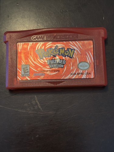 Pokémon Fire Red Nintendo Game Boy Advance Authentic Game | eBay