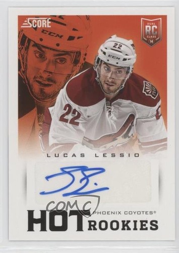 2013 Rookie Anthology Score Update Hot Rookies Signatures Lucas Lessio ...