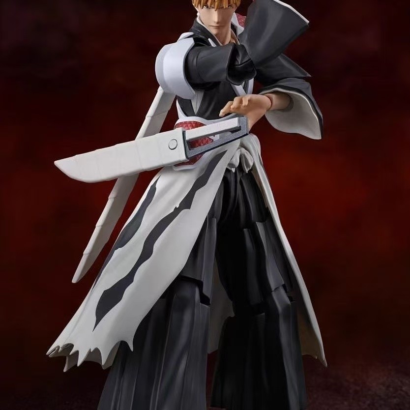 Bandai S.H.Figuarts Bleach Ichigo Kurosaki Dual Zangetsu SHF Toy Gift ...