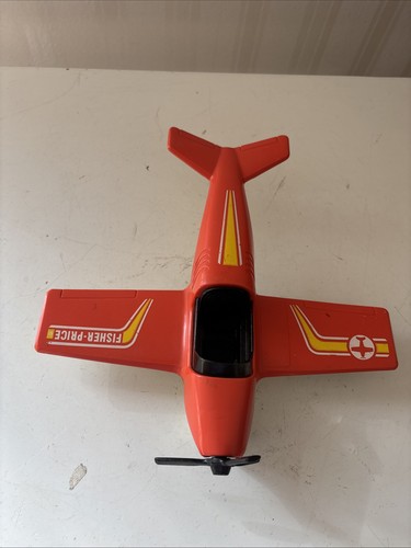 Vintage 1974 Fisher Price Adventure People DAREDEVIL SPORT PLANE #306 ...