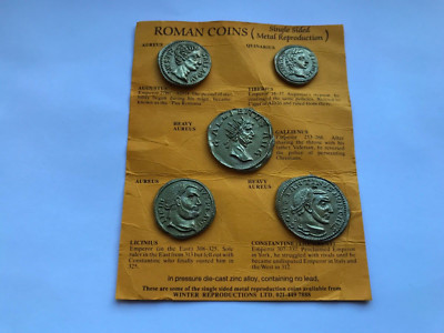 ~Simply Coins~ REPRODUCTION ROMAN COIN SET | eBay