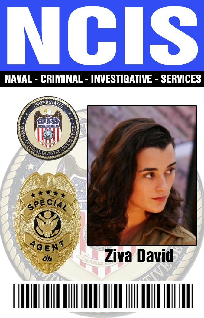 Ncis Badge Ziva