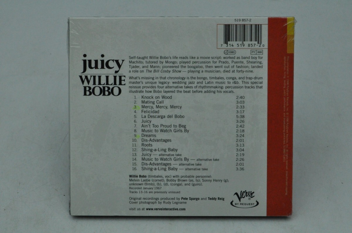 Willie Bobo Quotes Willie Bobo – Bobo – Vinyl (Santa Maria