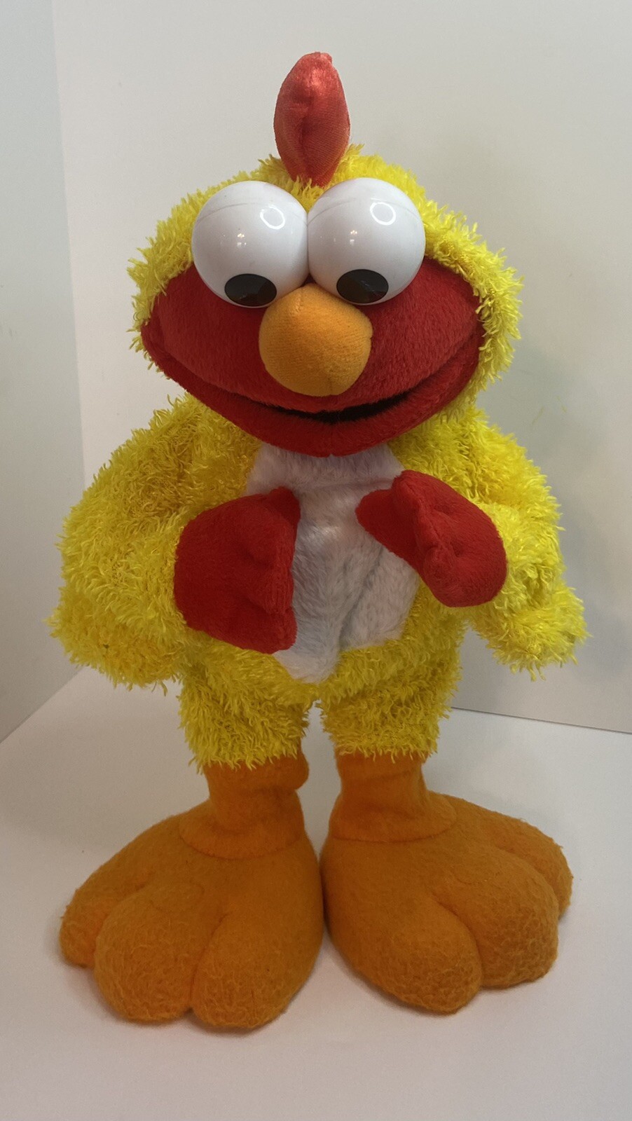Sesame Street Chicken Dance Elmo Toy 2001 Fisher Price Mattel Dances ...
