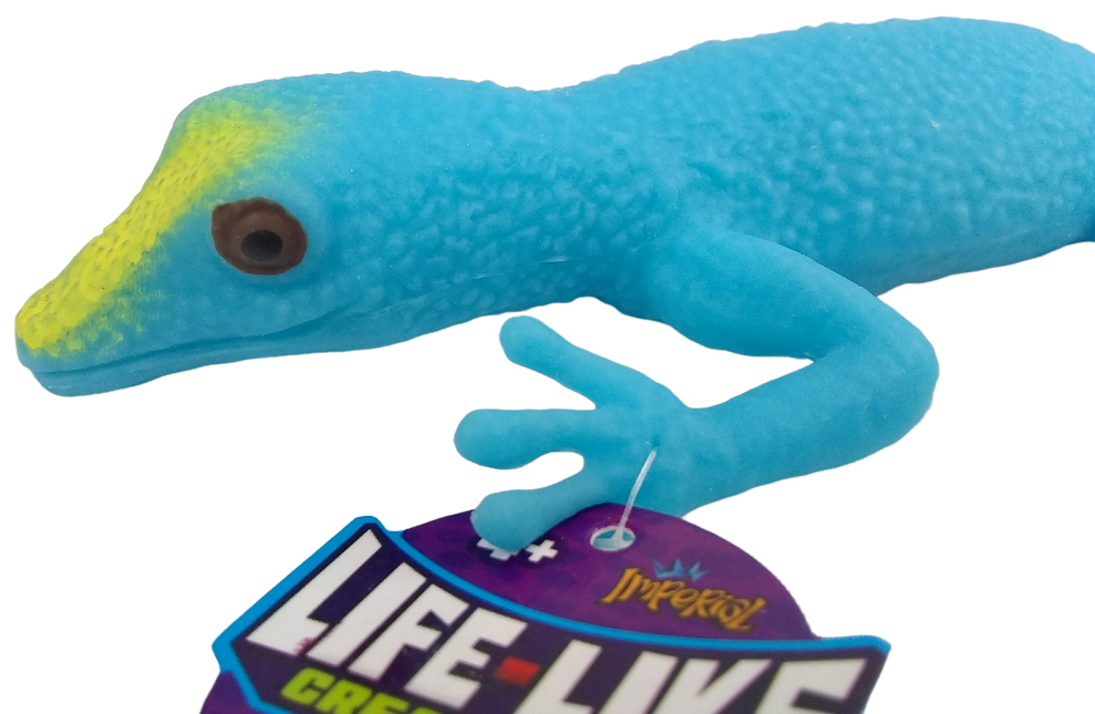 Lizard Life-Like Imperial Toy Squishy Ja-Ru Creatures Stretchable ...