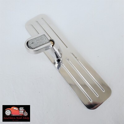 Polished Billet Aluminum Rear View Mirror Ball Milled Chevy Ford ...