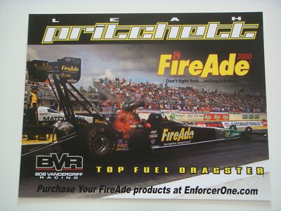 Leah Pritchett ~ 2016 FIREADE NHRA Handout | eBay