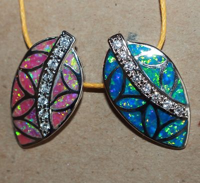 fire opal necklace pendant gemstone silver jewelry modern abstract ...