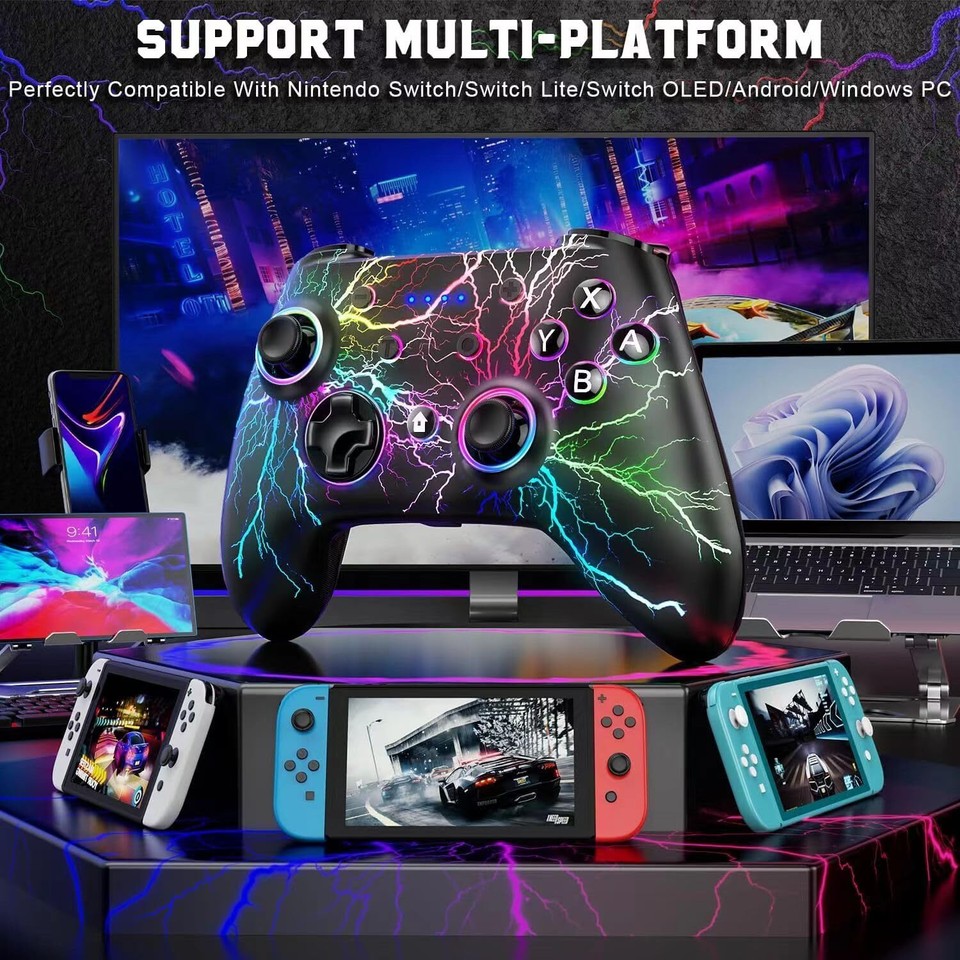 Wireless Controller for Switch Pro Lite Remote Gamepad Joypad Console ...