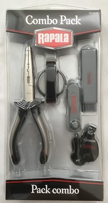 Rapala Fishing Combo Pack Pliers, Clipper, Jig Buster, Hook Sharpener RTC-6PCHS | eBay