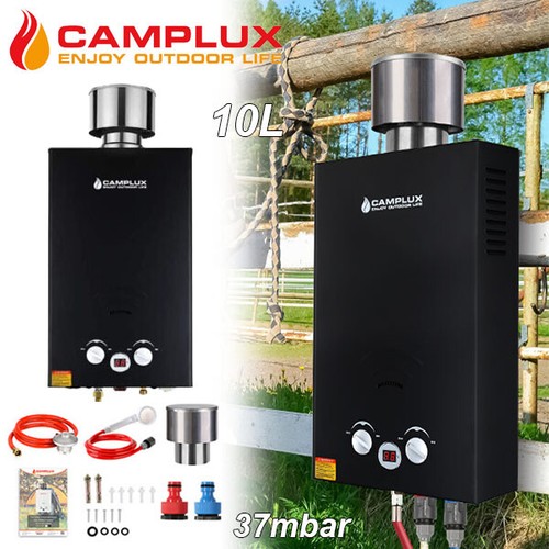 Camplux BW264BC 10L Instant Gas Water Heater Outdoor Tankless For ...
