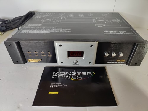 Monster Power HTS3600 Home Theatre Reference PowerCenter Surge ...