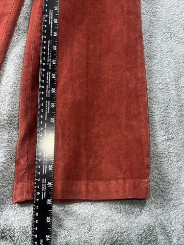 Dickies Mens Corduroy Regular Fit Flat Front Pants Cognac Red Brown ...