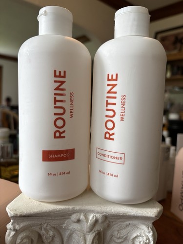 Routine Wellness Coconut & Vanilla Shampoo Conditioner Set 14 Oz | eBay