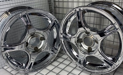 Harley LEAMAN TRIKE TRI GLIDE REAR Chrome Wheels 2000 -08 15”x7” Rims ...
