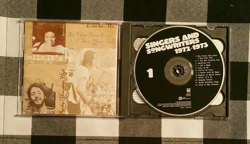 Time Life Singers And Songwriters 1972-1973 Various Artists - 2 CD's ...